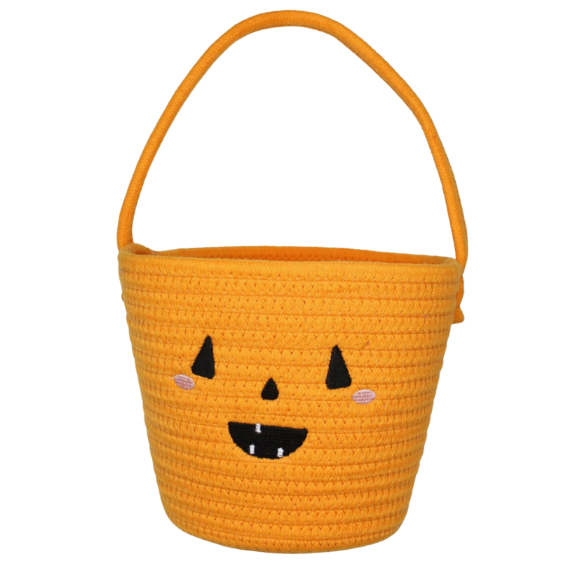 Halloween Rope Trick-or-Treat Basket - Jack-O-Lantern – Roman & Leo ...