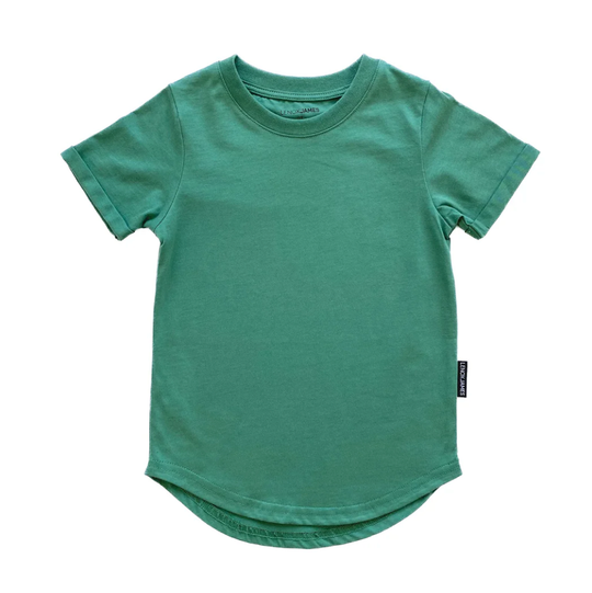 Lenox James - Basic Tee in Evergreen – Roman & Leo | Cool, Trendy Boys Clothes